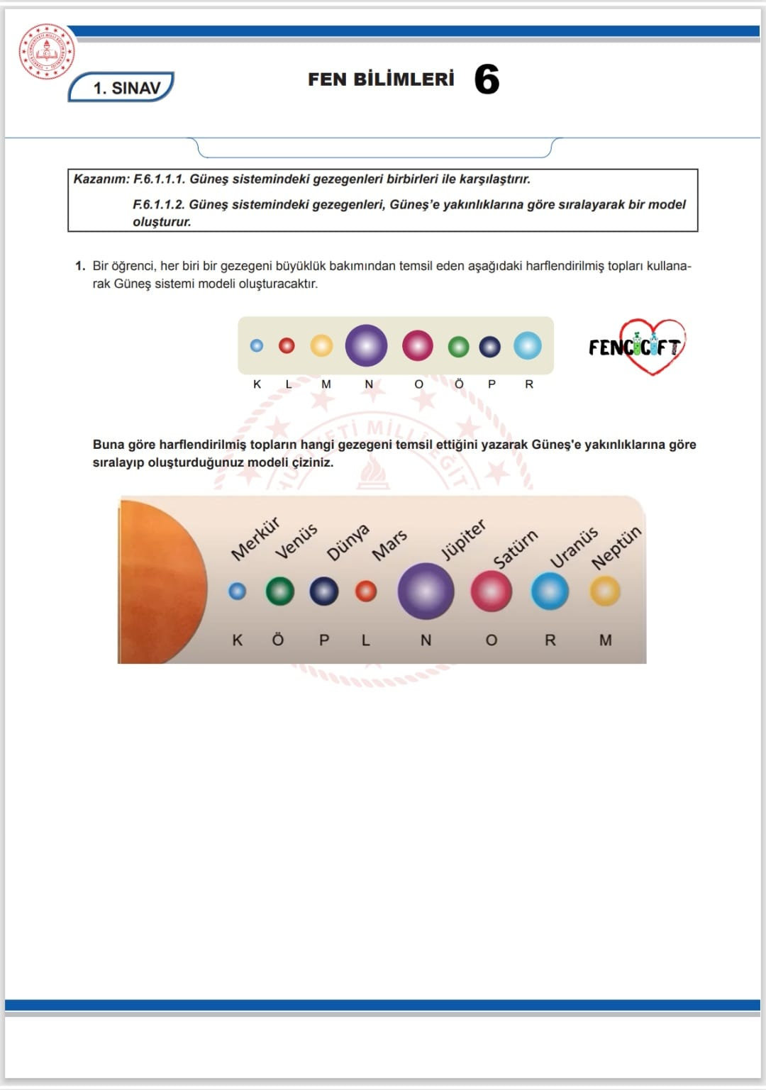 6 Sinif Matematik 1 Donem 1 Yazili Mebi Google Gemini Ai